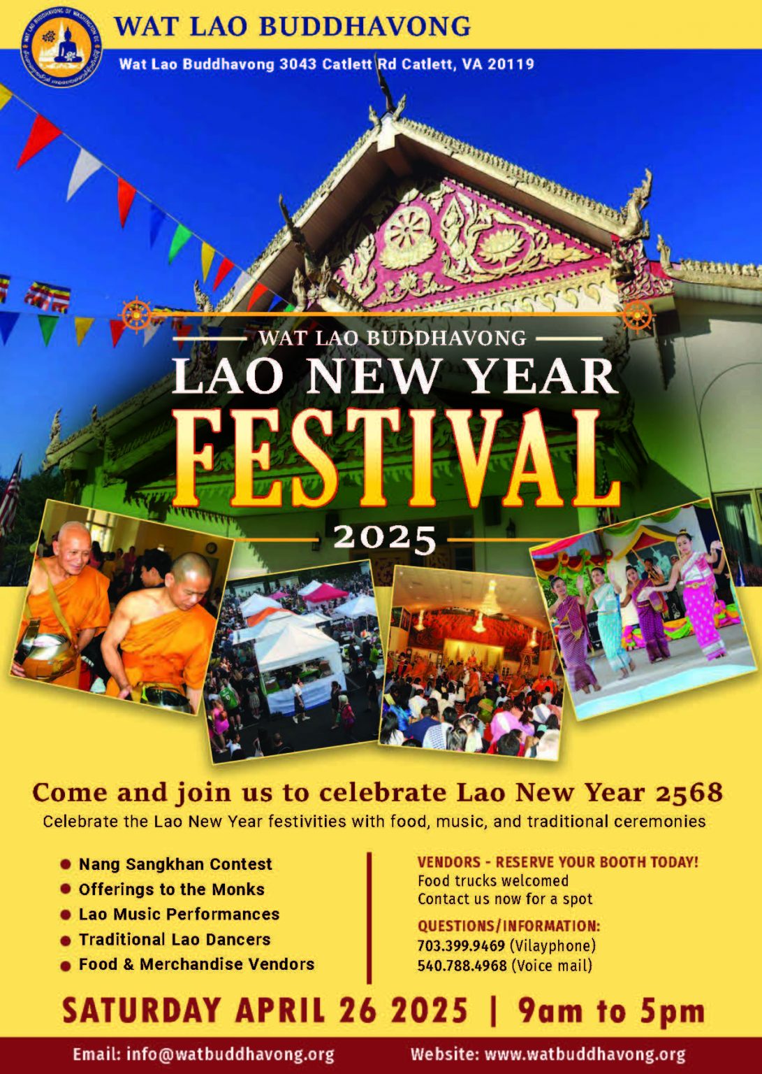 Lao New Year Festival 2025 | Sat, April 26 – Don’t Miss This Event ...